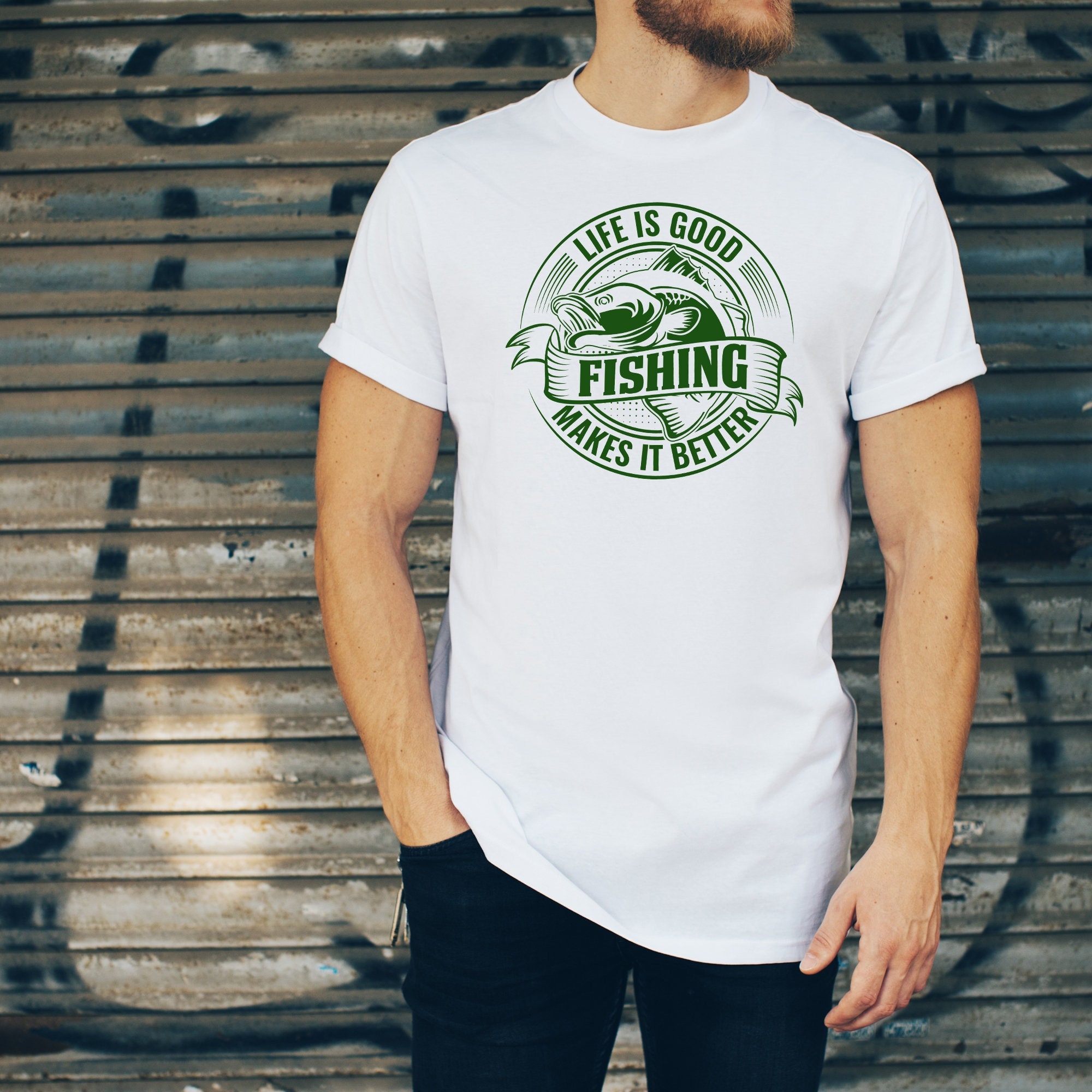 Fishing, Angler, SVG, Png, Jpg, Eps Instant Digital Download , Cricut ...