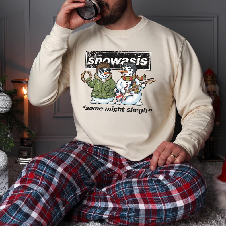 Impression virale de Noël Snowasis PNG - Modèle de pull le plus vendu ...