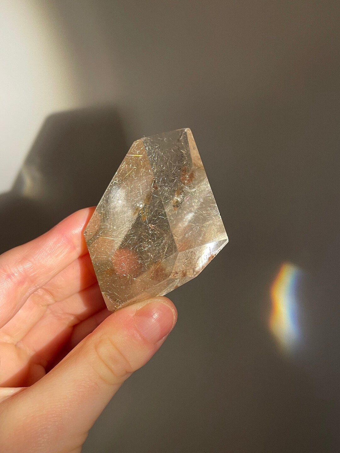 AA Golden Rutile Freeform 111 Grams Golden Rutile Golden Rutile Gem ...