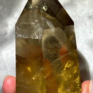 AAA Stacked Phantom Honey Citrine Tower Natural & Untreated Citrine ...