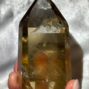 AAA Stacked Phantom Honey Citrine Tower Natural & Untreated Citrine ...