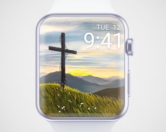 Christian Apple Watch Wallpaper, Easter Watch Face, Religious Watch ...