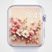 Cherry Blossom Apple Watch Wallpaper, Floral Watch Face, Oil Painting ...
