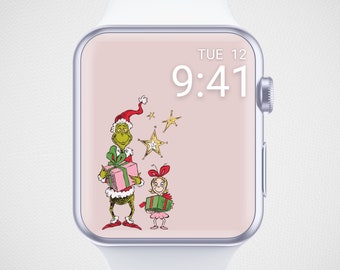 Apple Watch Face Wallpaper Christmas Reindeer Apple Watch - Etsy