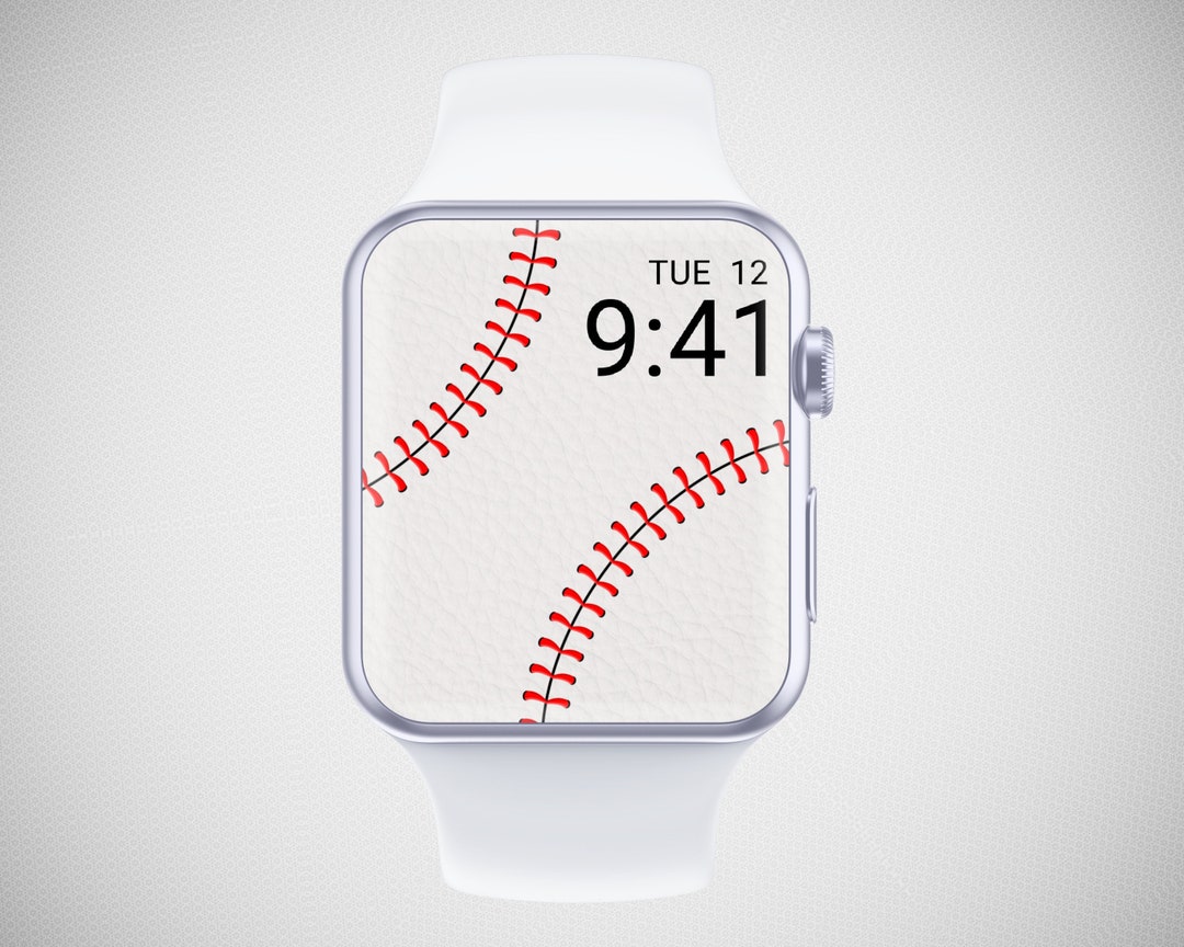 Baseball Apple Watch Wallpaper, Sports Watch Face, Athletic Smartwatch ...