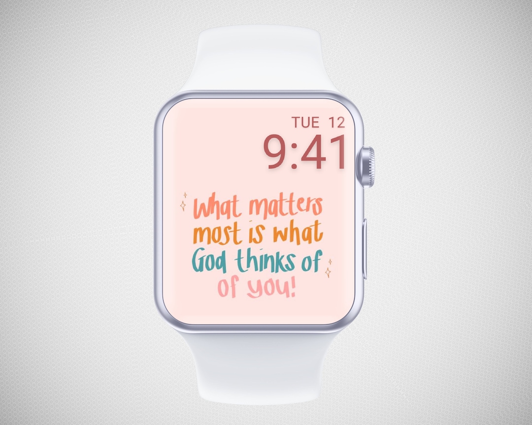 Religious Apple Watch Wallpaper, God Watch Face, Christian Watch Face ...