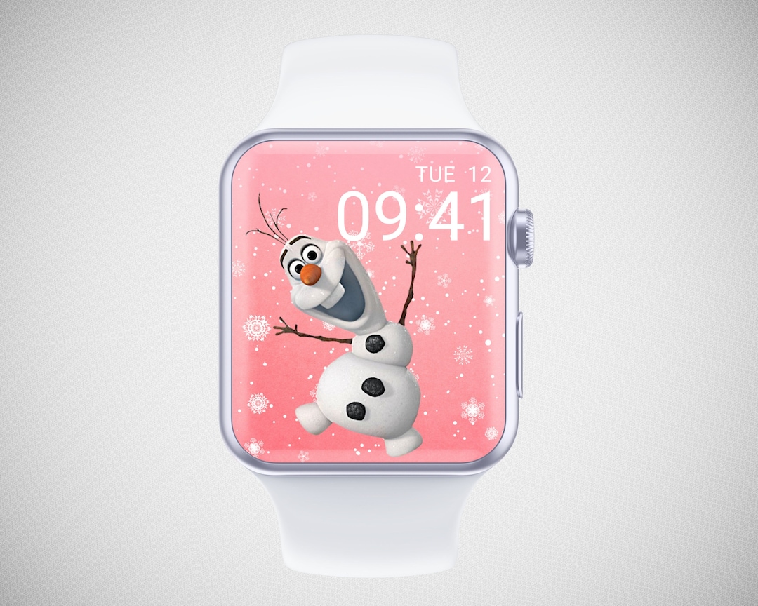 Snowman Apple Watch Wallpaper, Xmas Smartwatch Background, Christmas ...