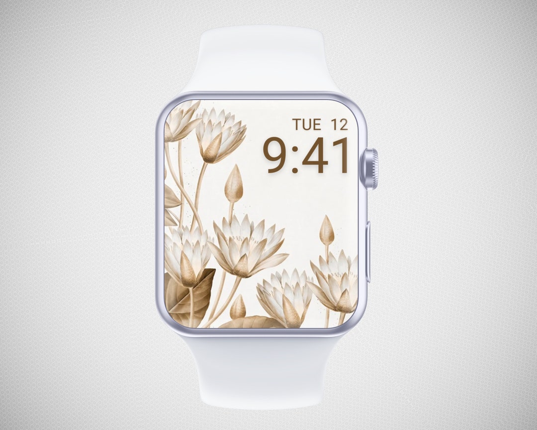 Dried Flower Apple Watch Wallpaper, Floral Watch Face, Minimal Watch ...
