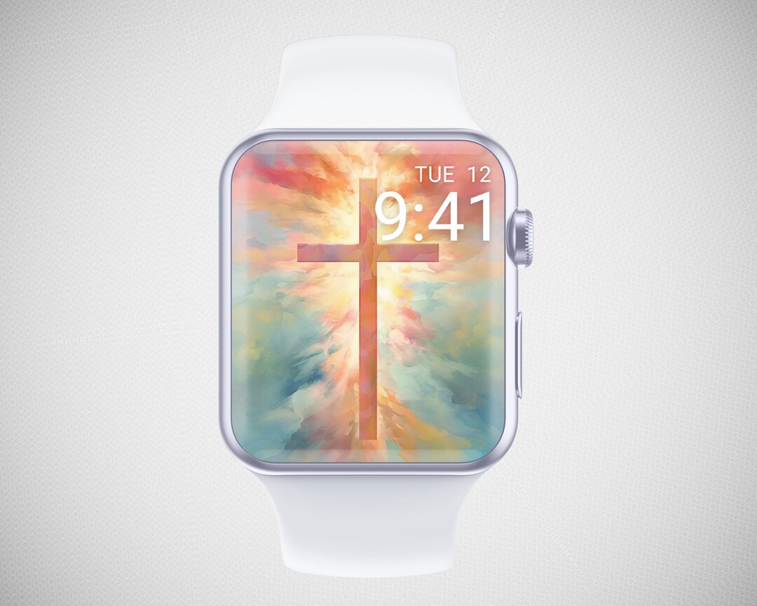 Christian Apple Watch Wallpaper, Easter Watch Face, Religious Watch ...