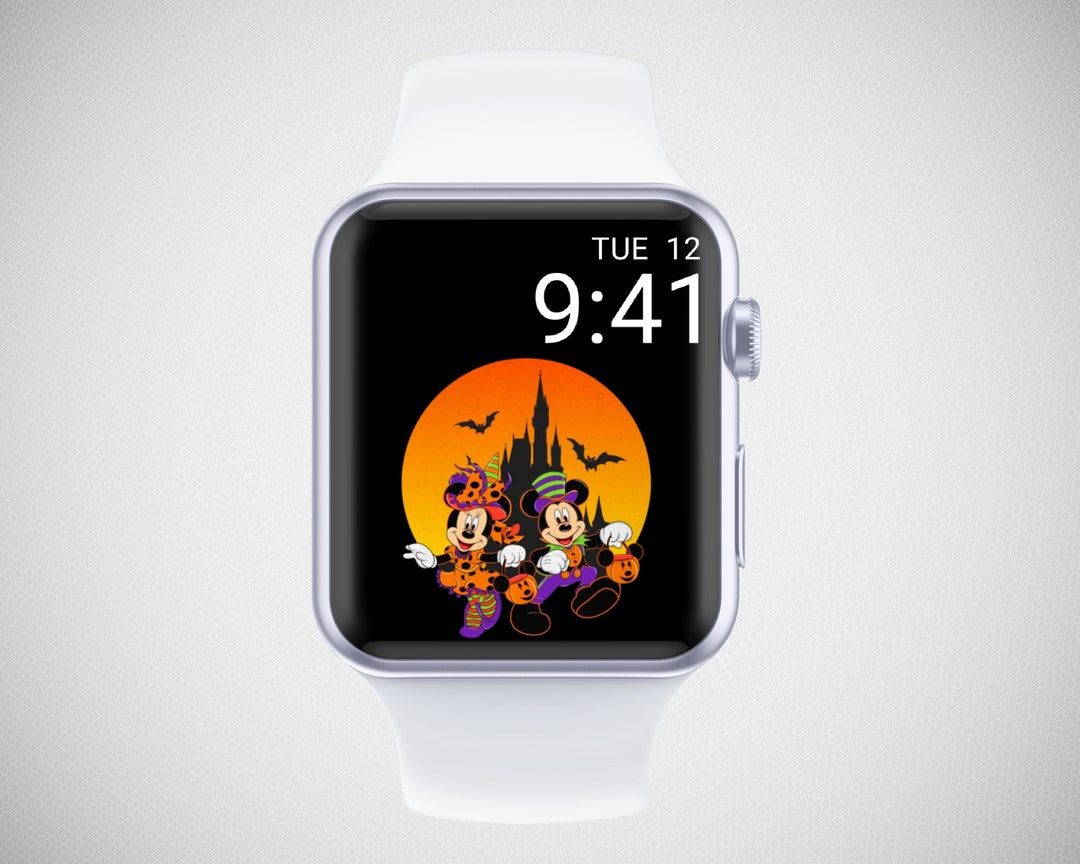 Halloween Mickey Mouse Apple Watch Wallpaper, Fall Smartwatch ...
