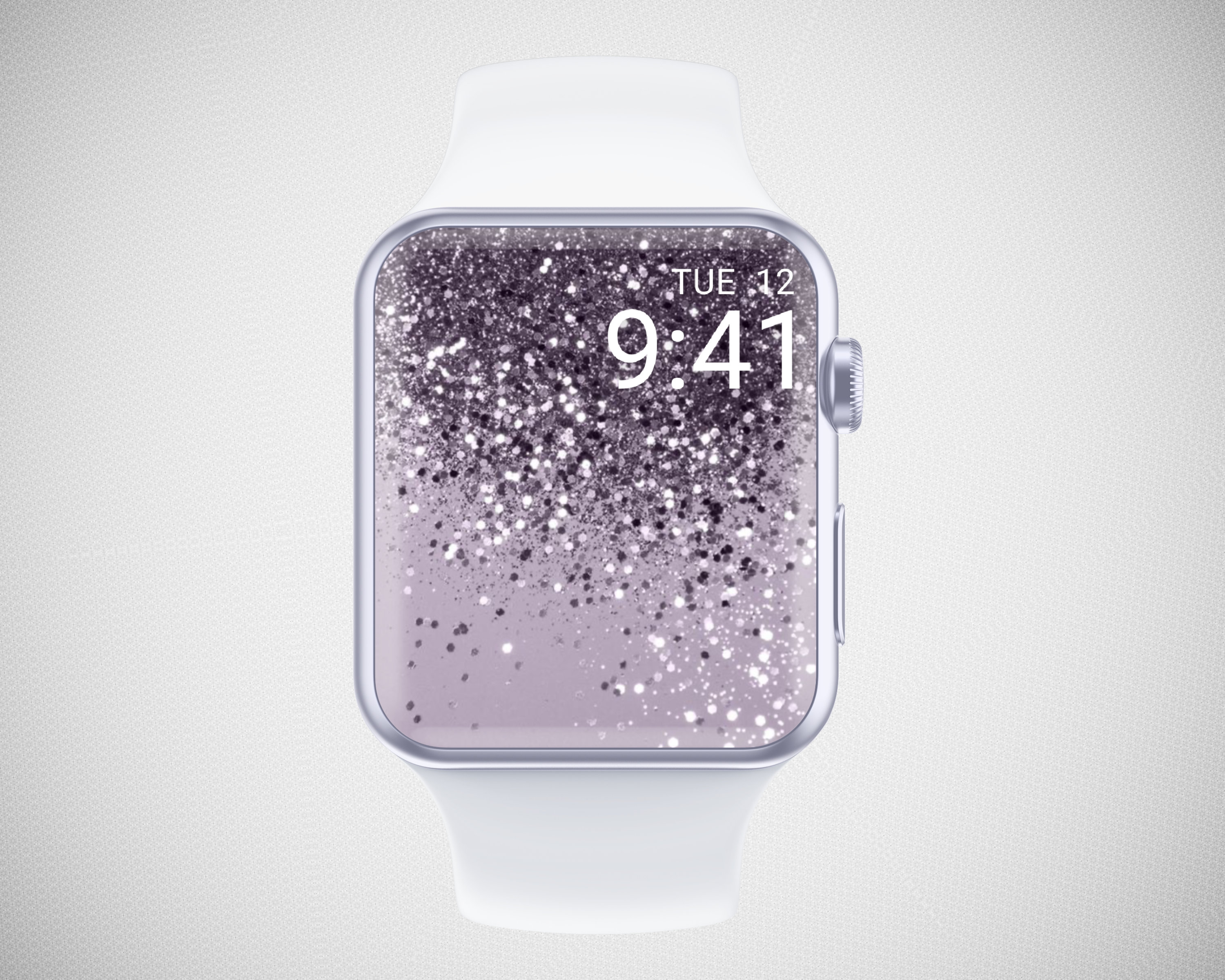 Glitter Apple Watch Wallpaper Set of 3, Diamond Smartwatch Background ...