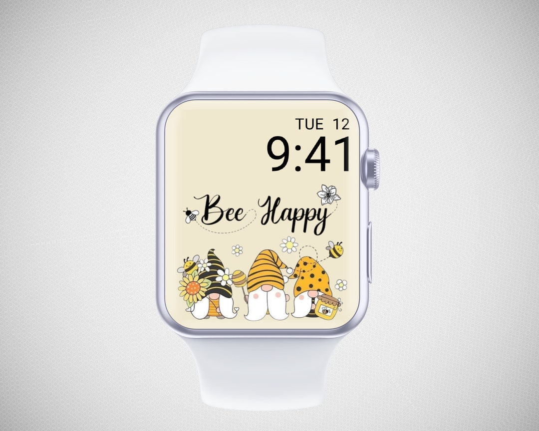 Gnome Apple Watch Wallpaper, Summer Watch Face, Bee Smartwatch ...