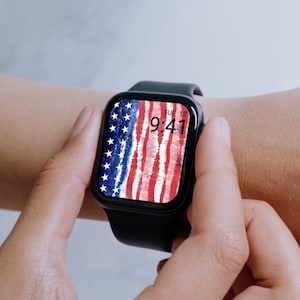 4th of July Apple Watch Wallpaper, American Flag Watch Face, USA Watch ...