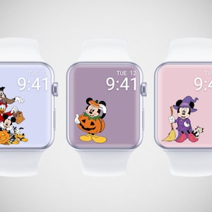 Halloween Mickey Mouse Apple Watch Wallpaper, Fall Smartwatch ...