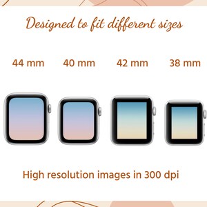 Fall Apple Watch Wallpaper Bundle, Smartwatch Background, Digital Watch ...