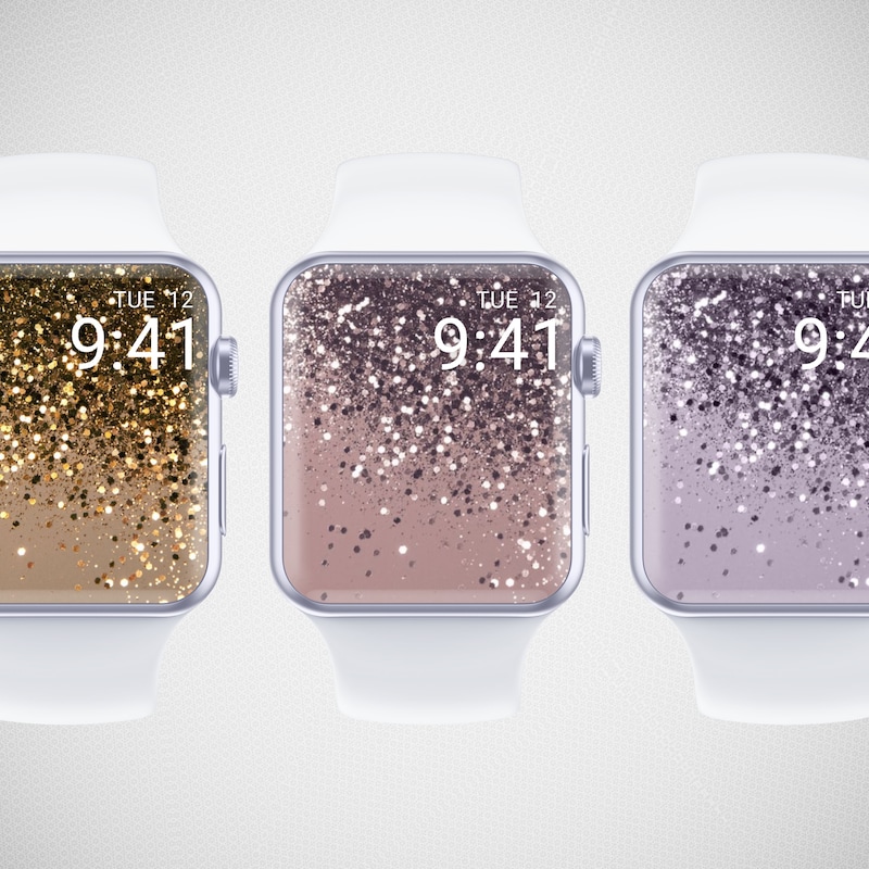 Glitter Watch Dial - Etsy UK