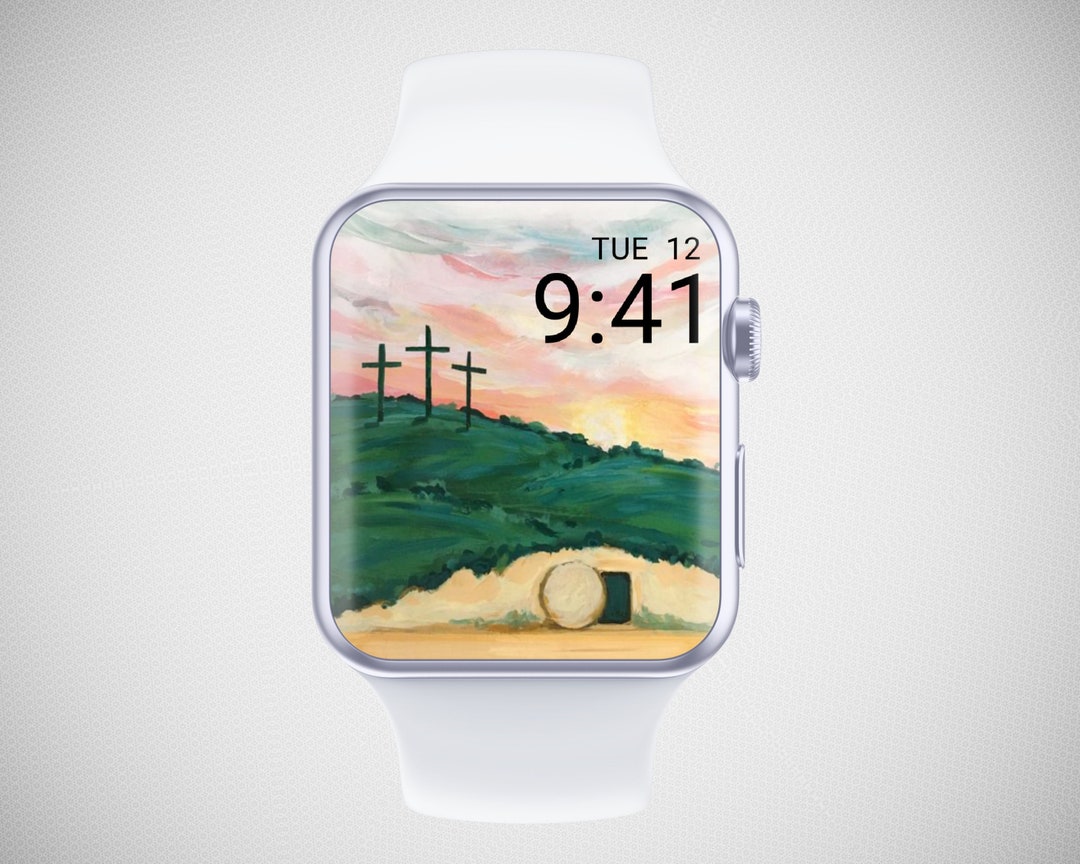 Christian Apple Watch Wallpaper, Easter Watch Face, Religious Watch ...