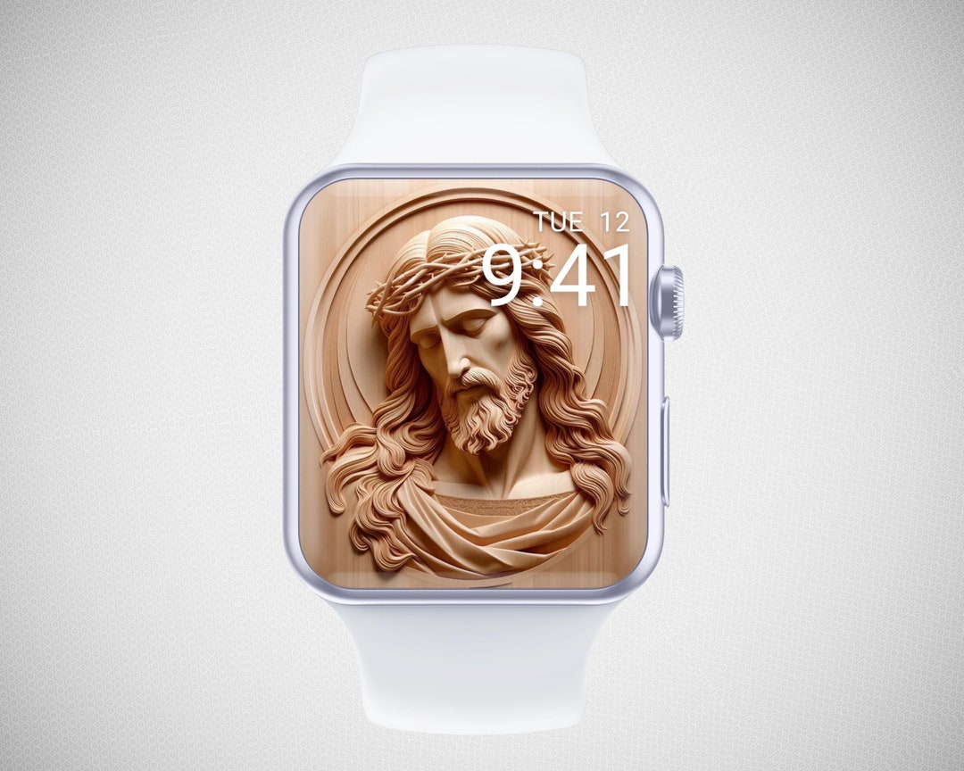 3D Jesus Christ Apple Watch Wallpaper, Easter Watch Face, Religious ...
