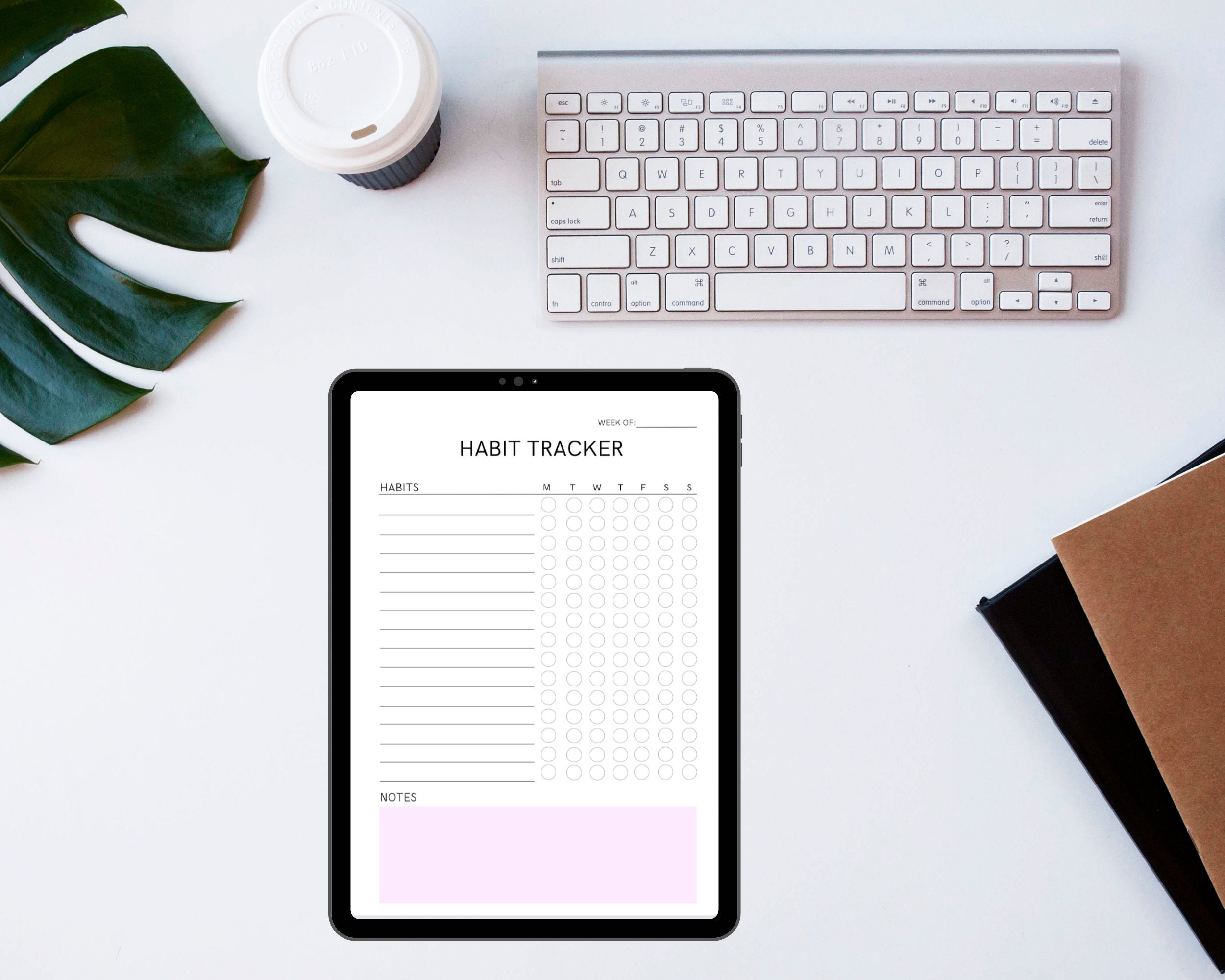 Weekly Habit Tracker | Printable | A5 Format | PDF File | Routine ...