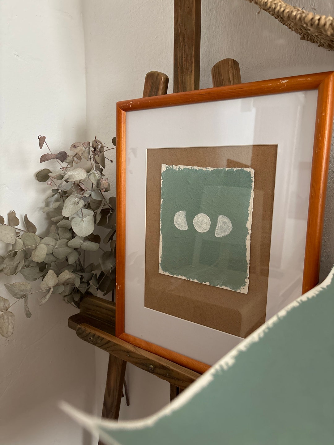 Original Moon Phase Painting, Cuadro Fases Luna, Mondphasenmalerei ...