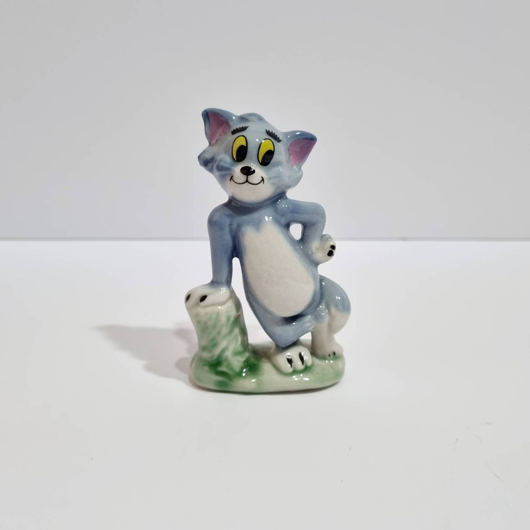 Tom and Jerry Tom Figure by Wade England 70s Collectable - Etsy