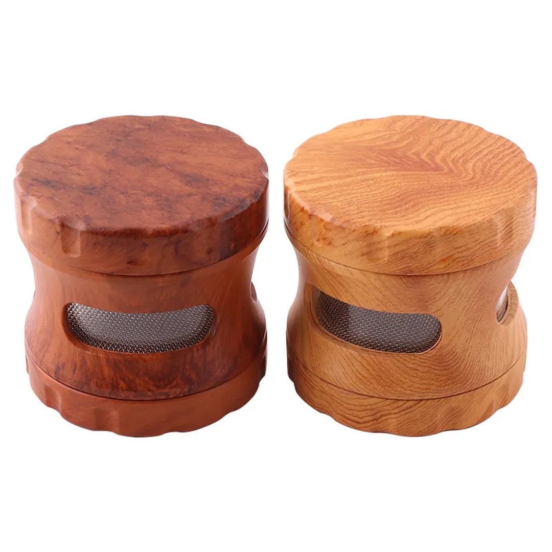 Wooden Grinder 4 Layers 63mm Herbal Grinder Accessories Crusher ...