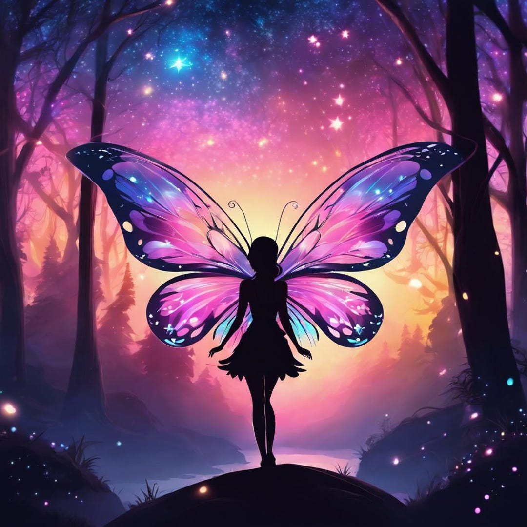 Twilight Fairy Magic DIY Diamond Painting Kit Round Drill - Etsy
