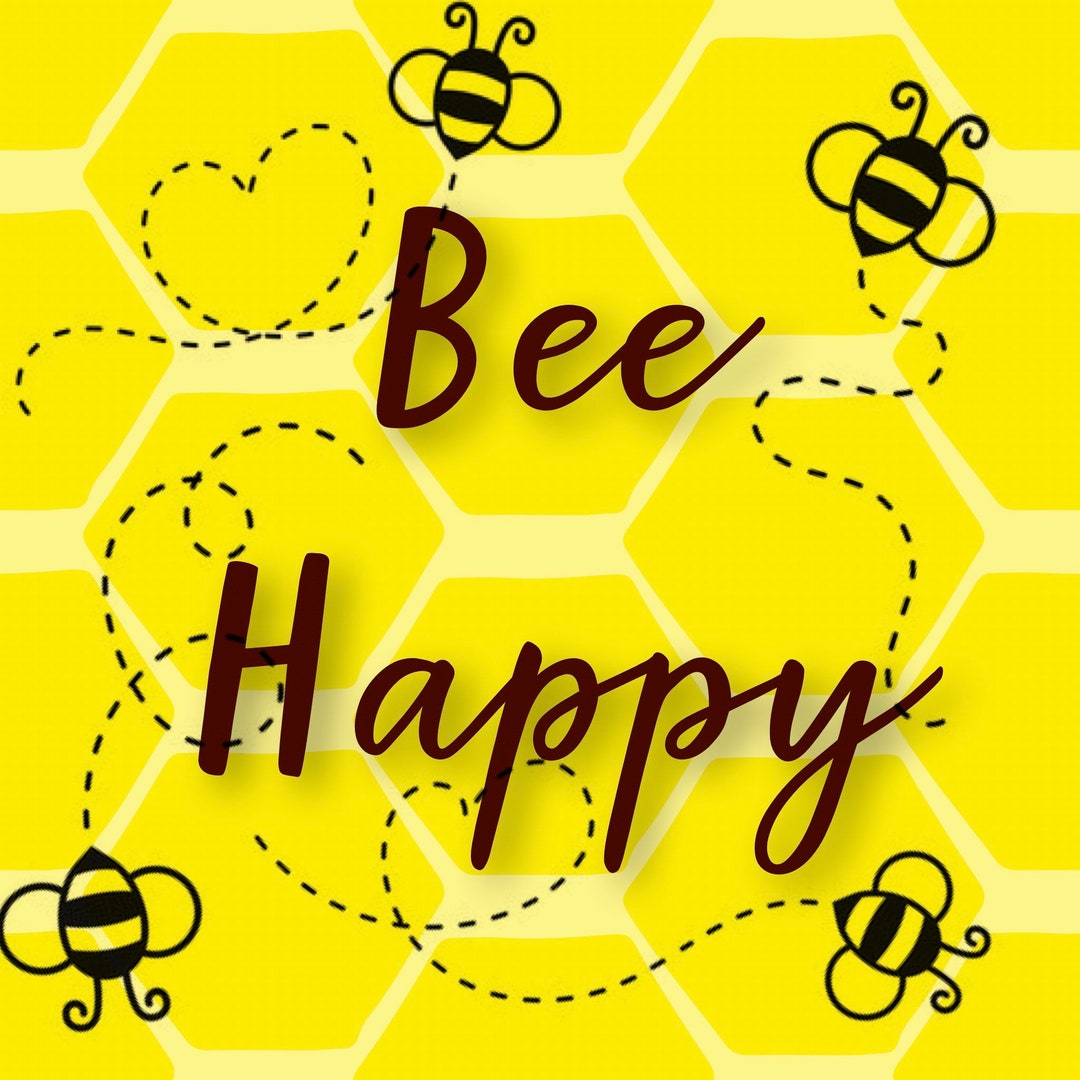 Buzzing With Joy; Bee Happy Diamond Painting Kit: DIY Craft, Round ...
