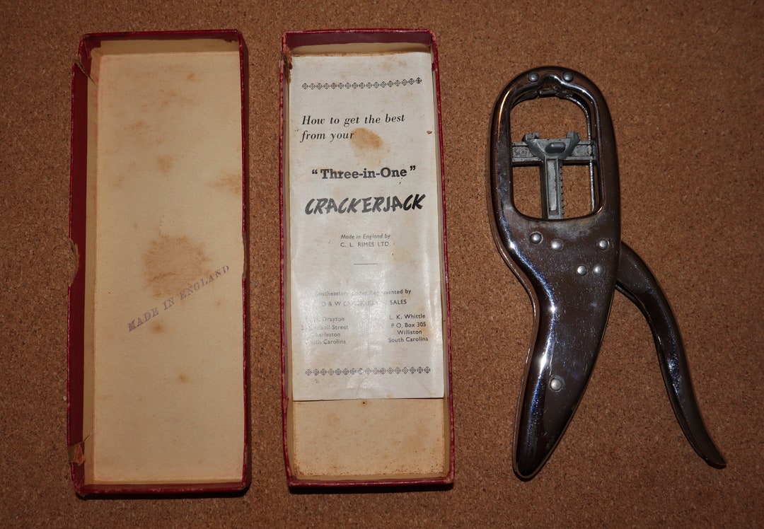 1960s Crackerjack Nut Cracker Made in England - Etsy