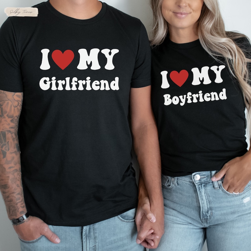 I Love My Boyfriend Shirts Etsy
