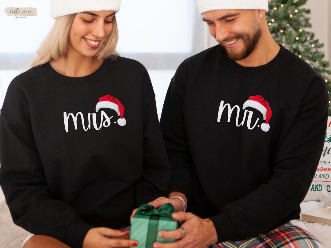 Mr and Mrs Matching Couples Christmas Sweaters, Christmas Couple ...