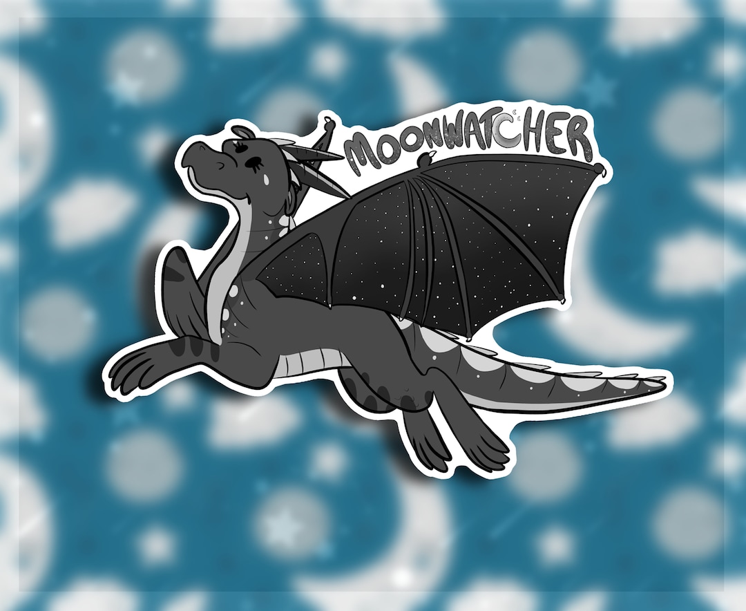 Moonwatcher the Nightwing Sticker || Jade Winglet Series || Wings of ...