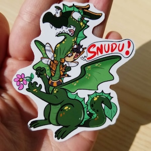 Bumblebee & Sundew Stickers || Hivewing and Leafwing || Wings of Fire ...