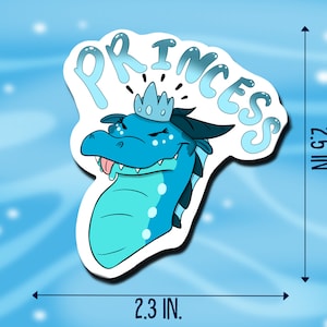 Wings of Fire Sticker Pack || Tsunami - Etsy