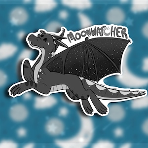 Nightwing Sticker Pack || Wings of Fire || Dark Dragon - Etsy