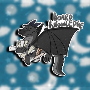 Nightwing Sticker Pack || Wings of Fire || Dark Dragon - Etsy