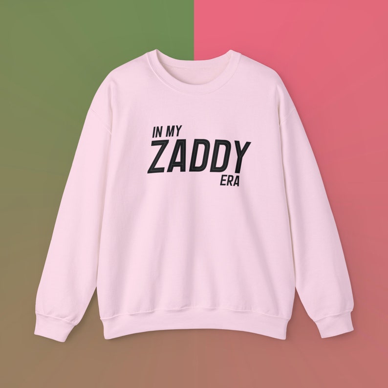 Funny Cute Sweatshirt for Zaddy, Trendy Father's Day Gift, Gay Dad ...