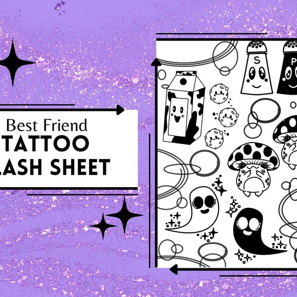 Tattoo Flash Art - Etsy