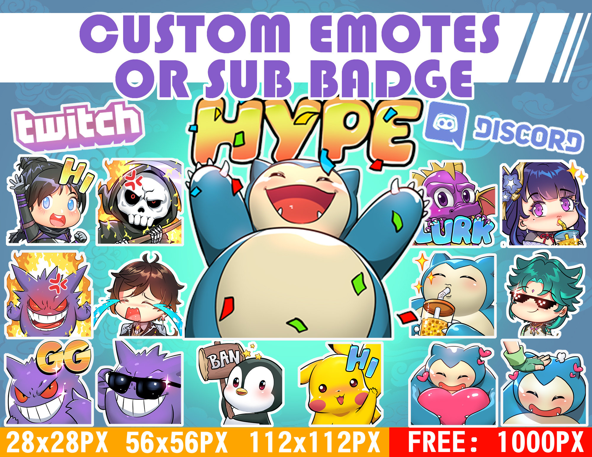 Custom Emotes Twitch Emotes Pack Discord Emotes Pack Emotes - Etsy UK