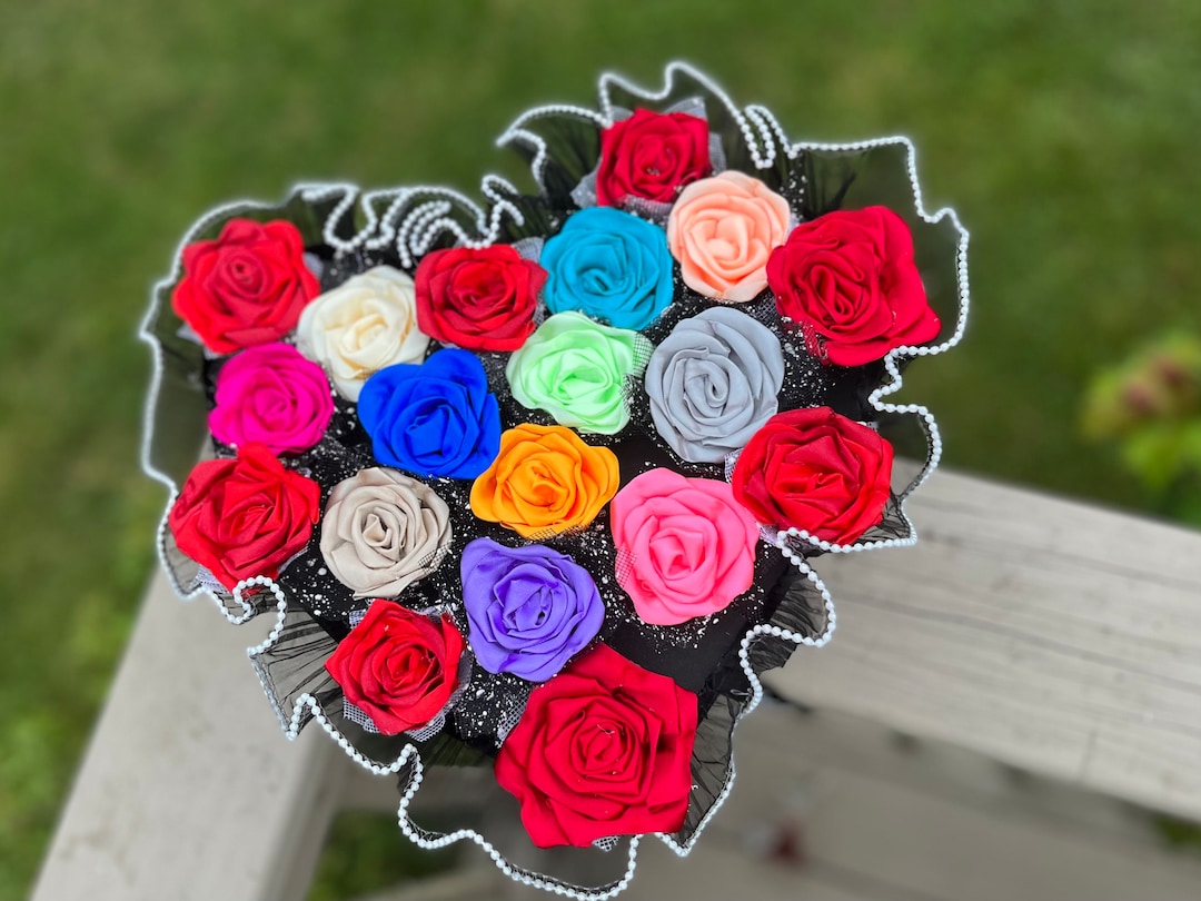 Rosas Eternas Multicolor - Etsy