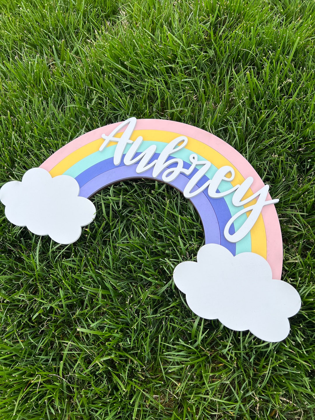 Name Sign,rainbow Sign,girls Room,girl Decor,kids Room,kid Decor ...