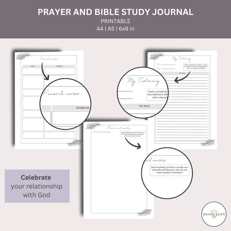 Prayer Journal Bible Study Prayer Calendar Gratitude - Etsy