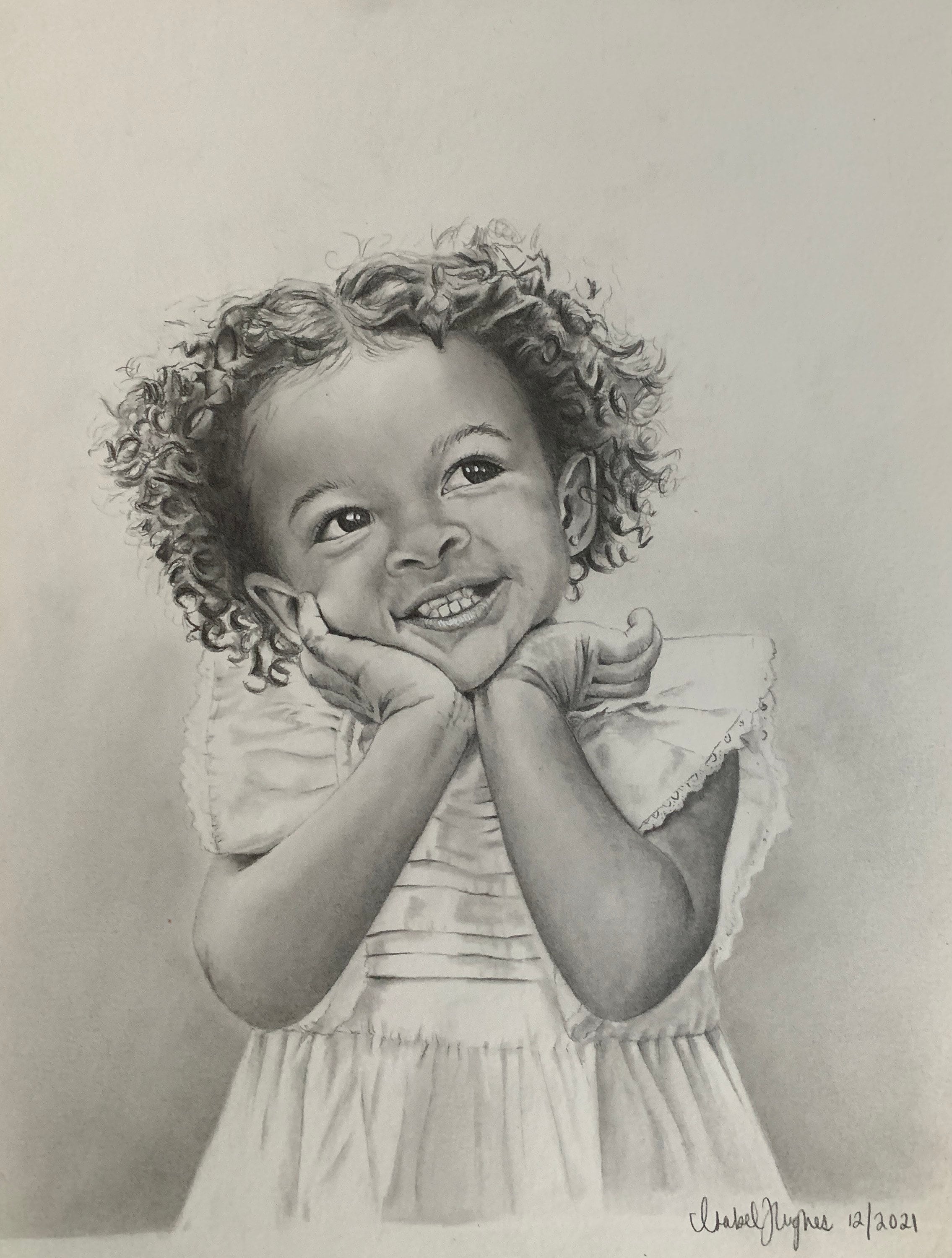 Pencil Portrait, Pencil Drawing, Family Portrait, Custom Art, Art From ...