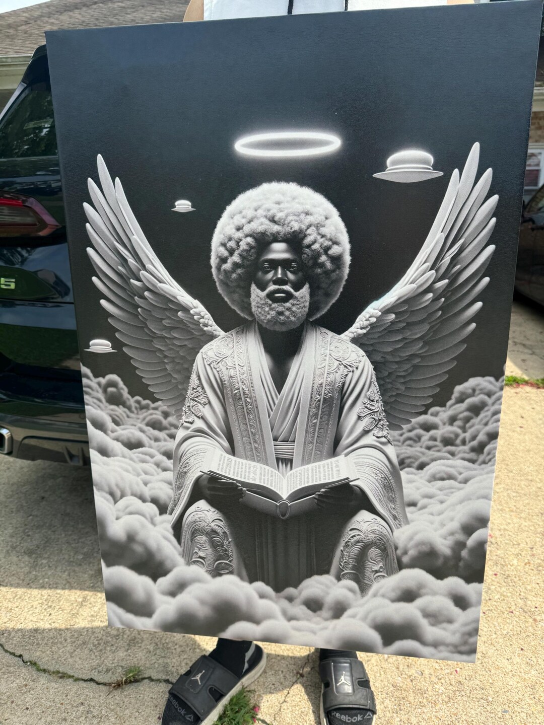 Stunning Canvas of Revelation 1:13-15 - Digital Designs on Canvas - Etsy