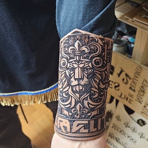 The Scepter Shall Not Depart From Judah! Authentic 100% Leather War ...