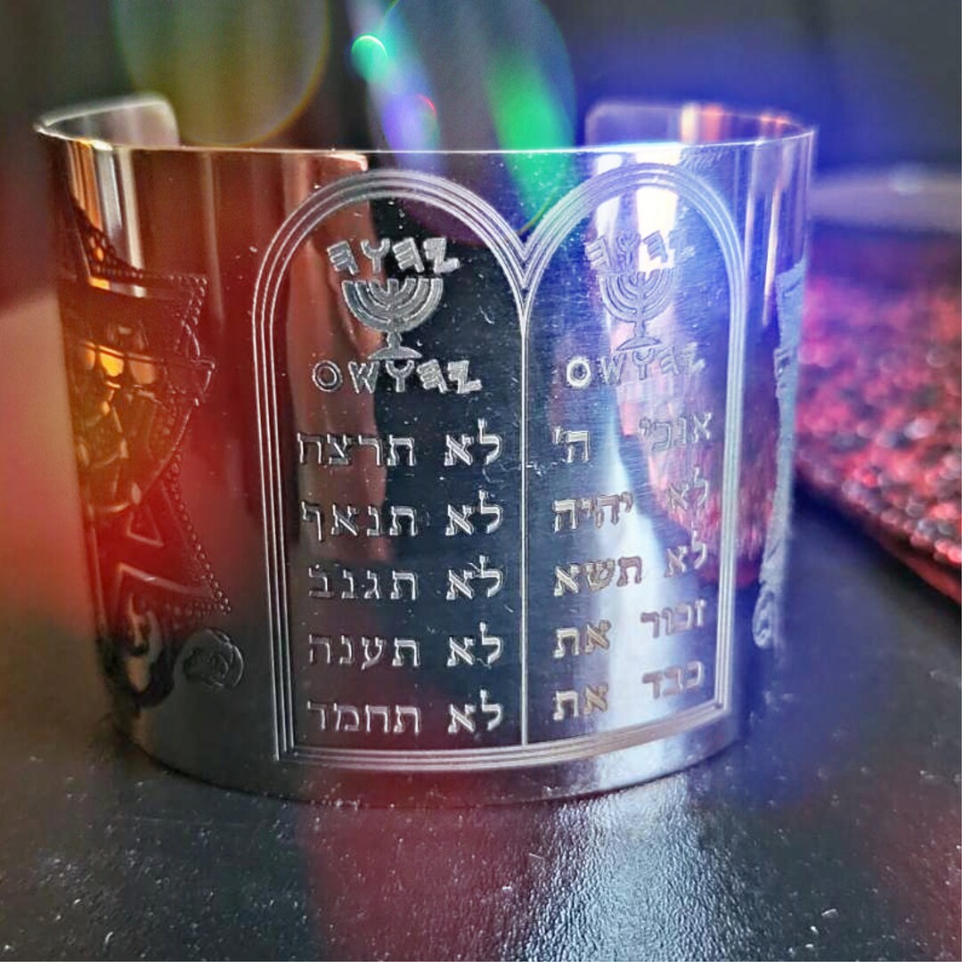 Royal Priesthood Stainless Steel Open Cuff Bangle Bracelet - Etsy