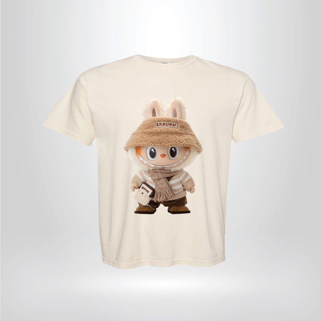 Labubu T-shirt, Cute Cartoon Tee, Labubu Apparel, Graphic Tee, Casual ...