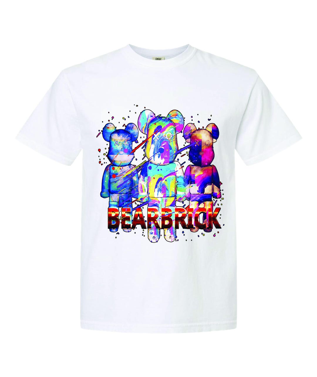 Bearbrick Galaxy Color Comfy Tee | Stylish T-shirt for Casual Wear ...