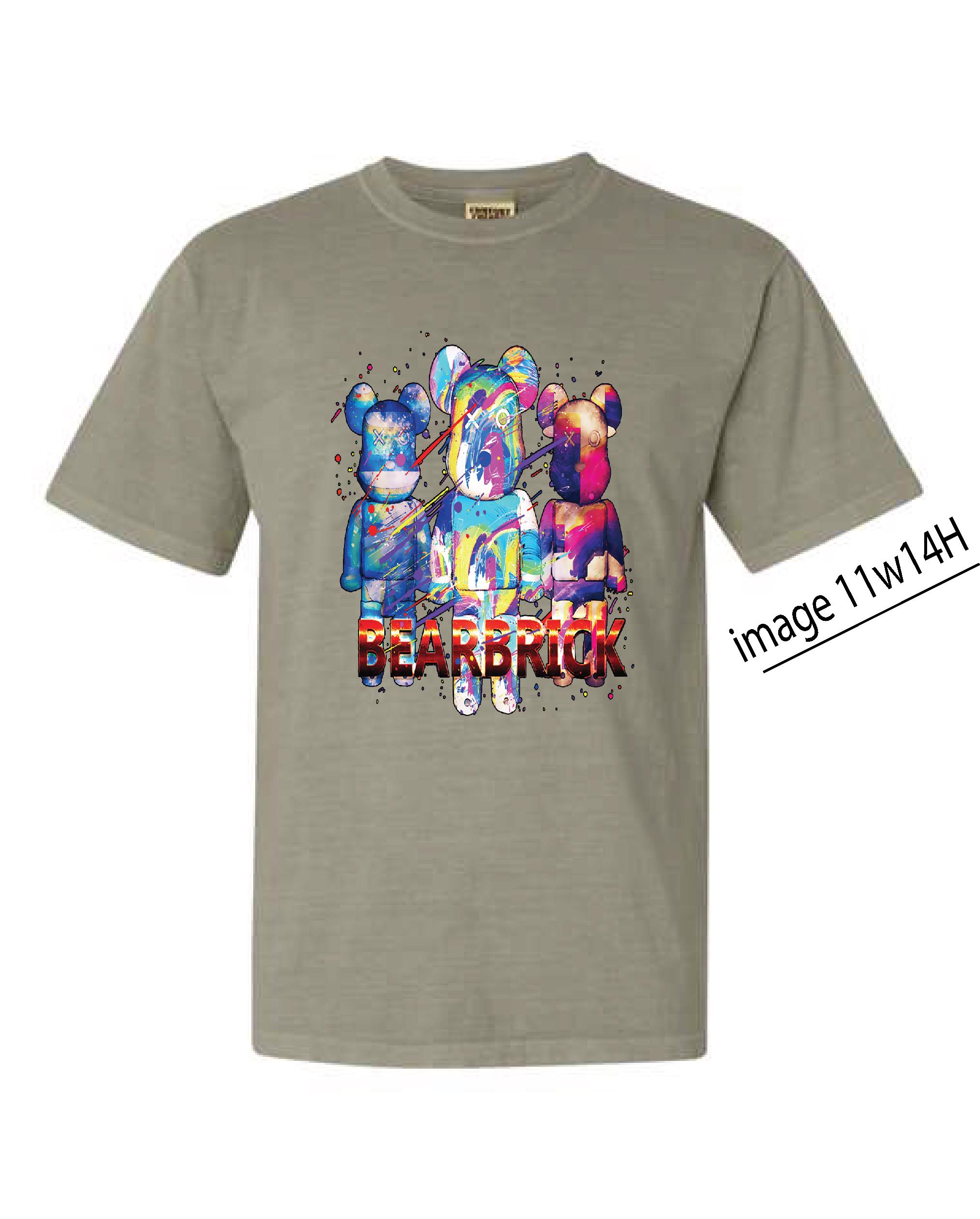 Bearbrick on T Shirt Comfort Color - Etsy