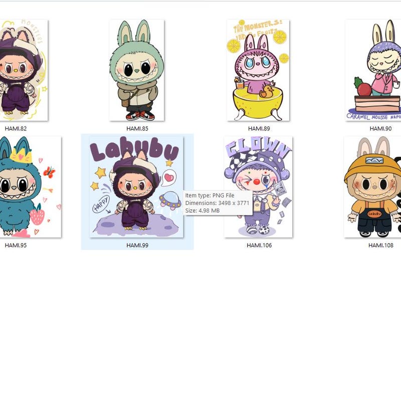 Labubu Png - Etsy